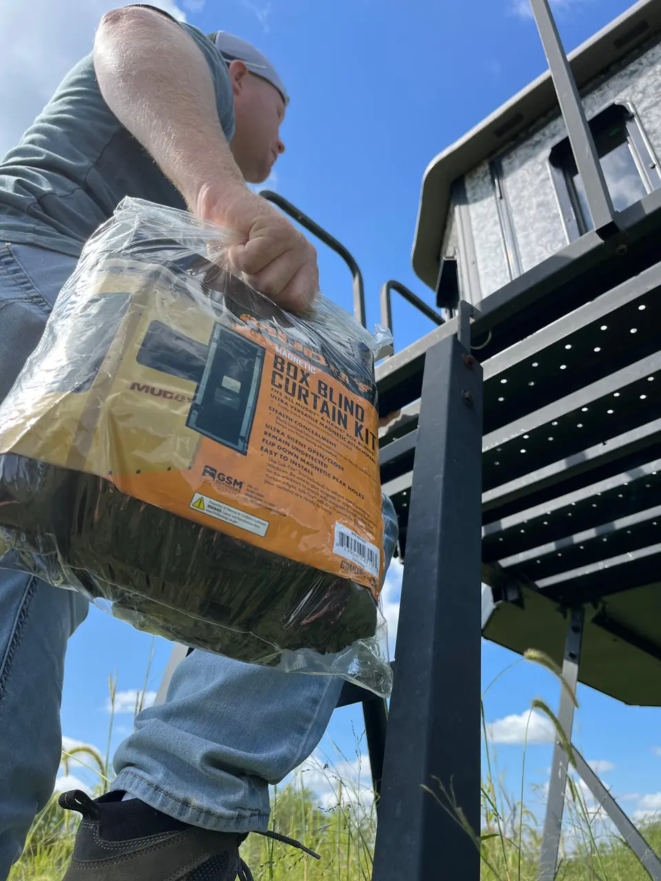 UNIVERSAL BOX BLIND MAGNETIC CURTAIN KIT | Muddy Outdoors