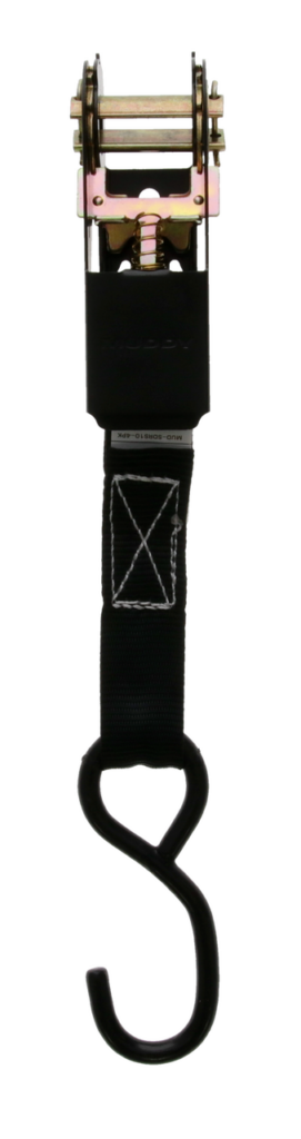 1" X 10' STANDARD DUTY RATCHET STRAPS / 4 PACK | Muddy Outdoors